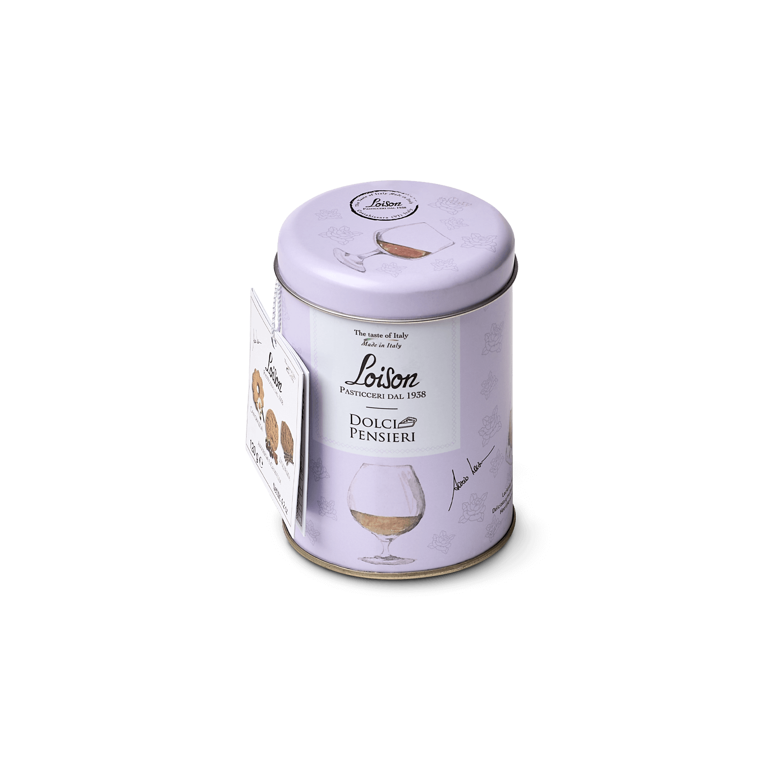 Licorice, Chamomile, Amarena Biscuits in a tin, 120g - Loison Shop