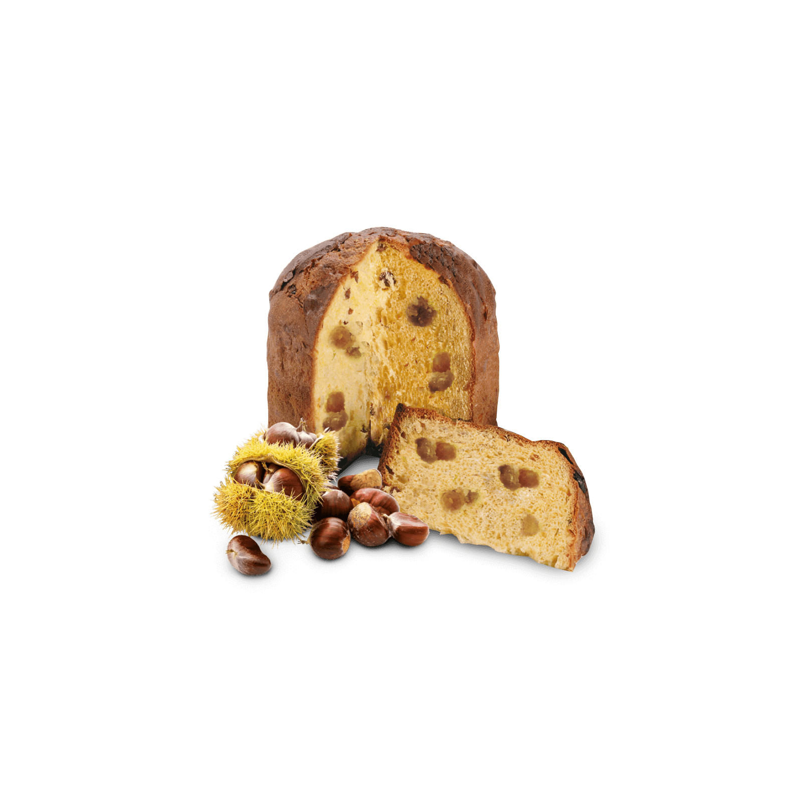 Mini Panettone Marron Glacé en cellophane 100g - Loison Shop