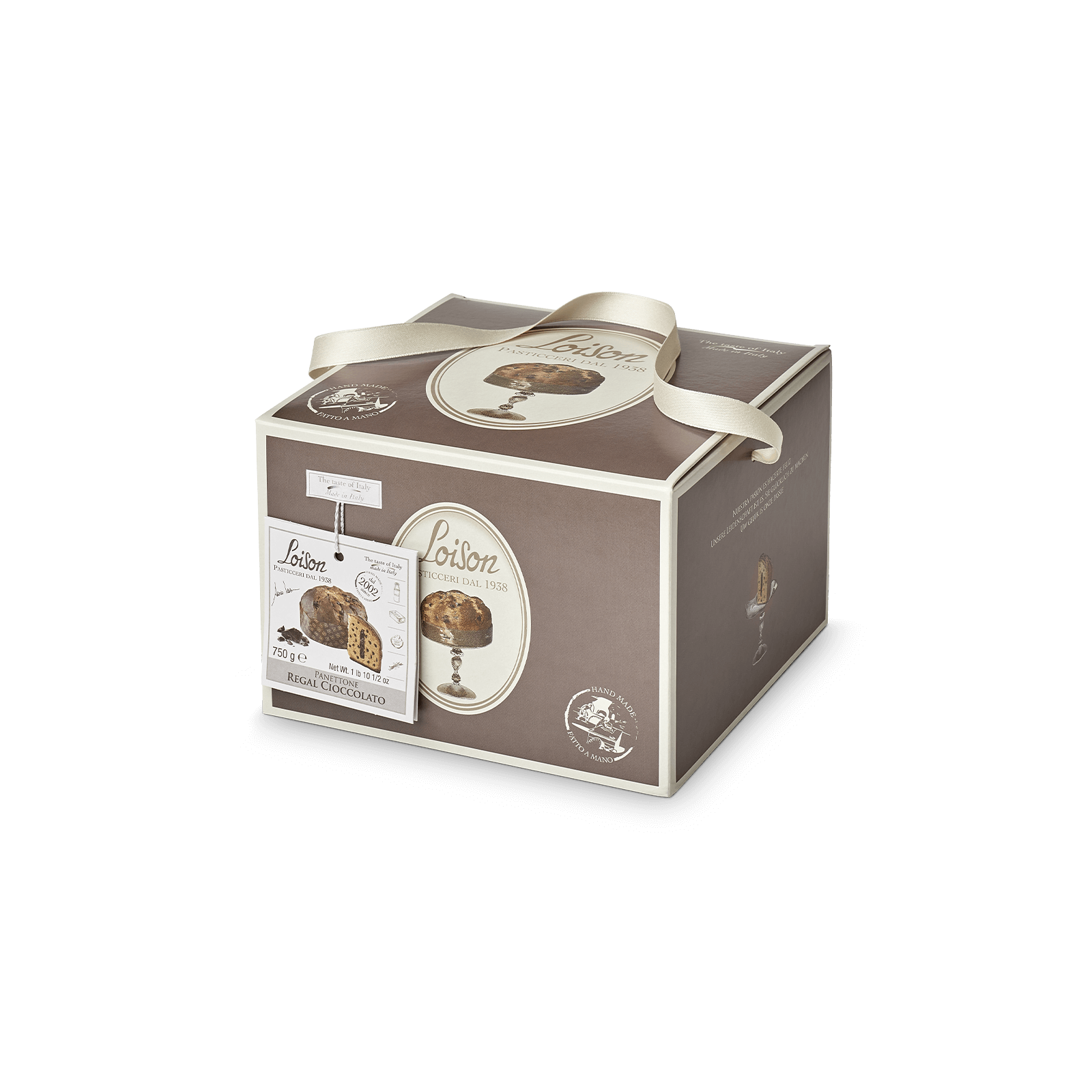 Panettone Regal Chocolate 750g: Buy Online - Loison Shop