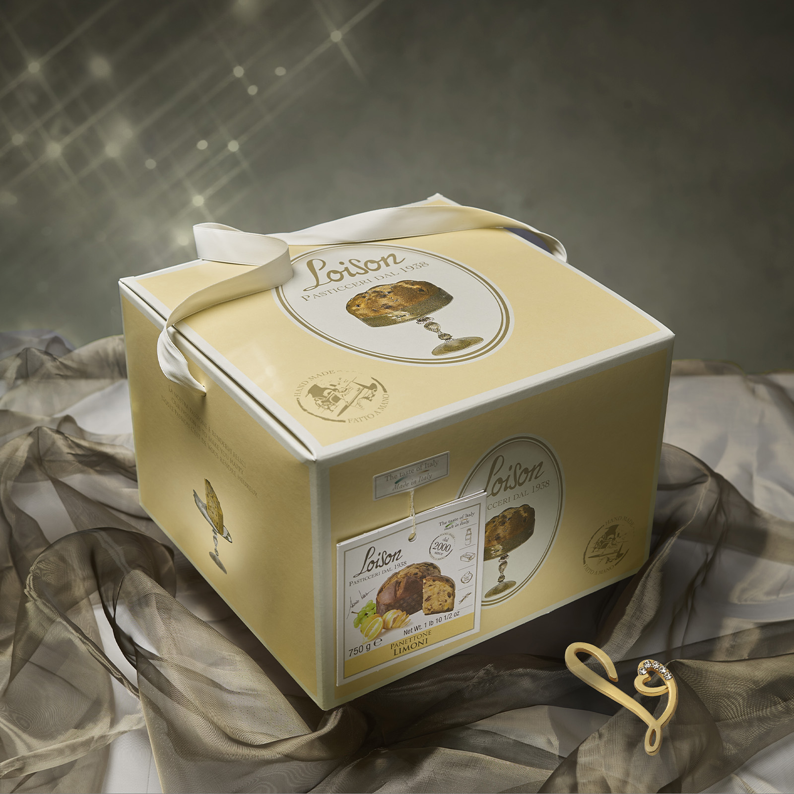 Panettone Lemons 750g: Buy Online - Loison Shop